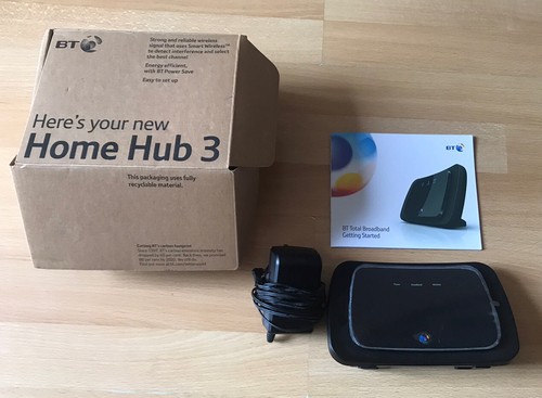 BT Home Hub 3.0 Type A - ADSL Modem Wireless Router 5016351614556 | eBay