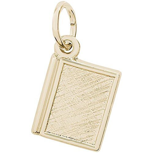 10kt Yellow Gold Rembrandt Charms Book Charm Pendant | eBay