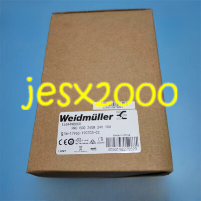 1PC NEW Weidmuller PRO ECO 240W 24V 10A power supply 1469490000 #LD | eBay