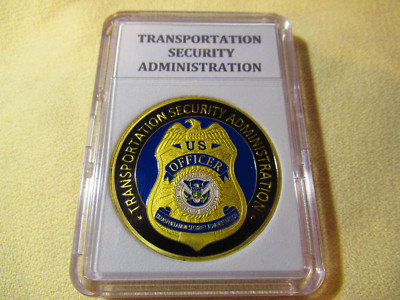 TRANSPORTATION SECURITY ADMINISTRATION (TSA) Challenge Coin | eBay