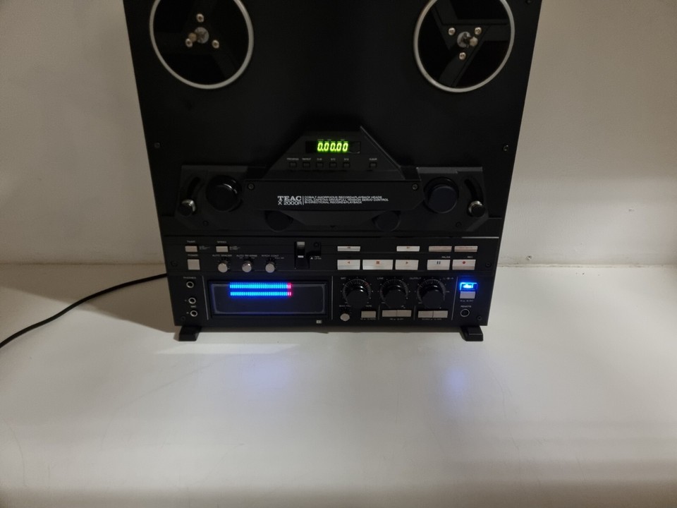 TEAC X 2000R 1/4'' Inch 26cm Reel To Reel Recorder - Fully Serviced | eBay