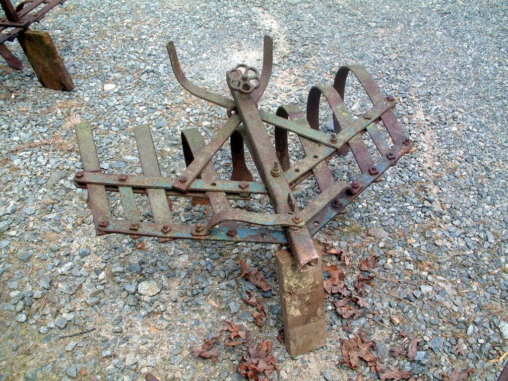 Small all Purpose Spring Plow, heavy duty, for small Tractor/4 Wheeler ...