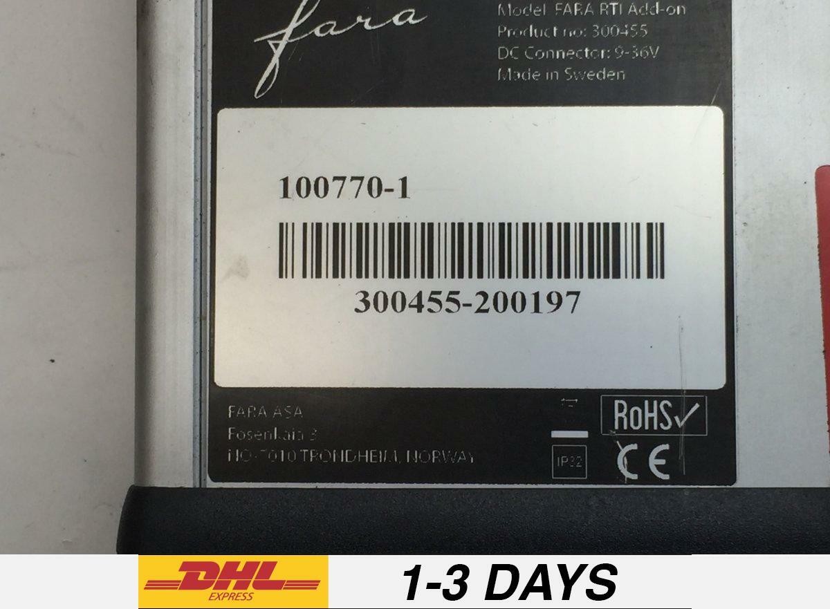 FMS 300455 100770-1 Electronic Control Unit FARA Scania Buses Trucks ...