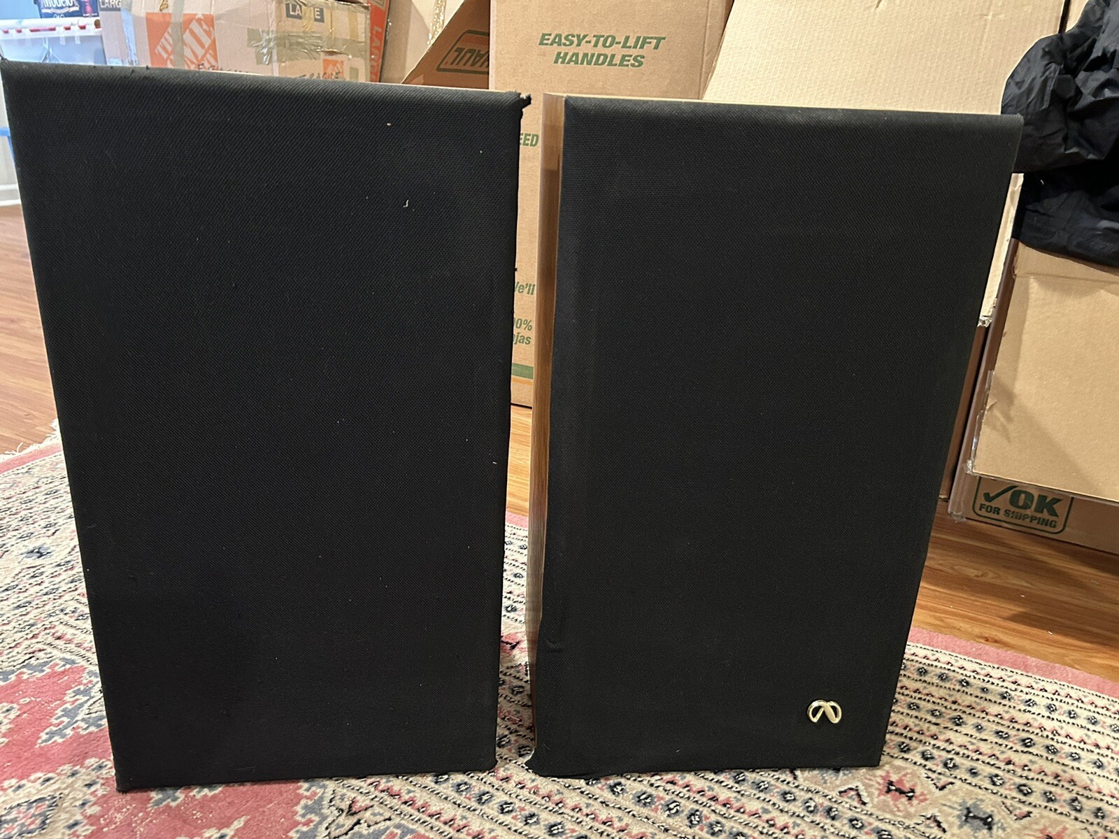 Rare Vintage INFINITY RSb 10" 3-WAY Speakers EMIT tweeters | eBay