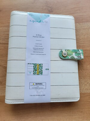 agenda 52 6-ring Planner Binder | eBay