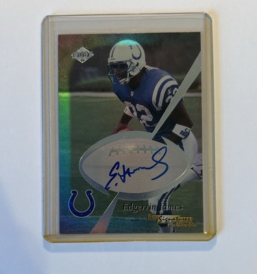 1999 CE Edgerrin James Autograph 27/40 BLUE INK | eBay