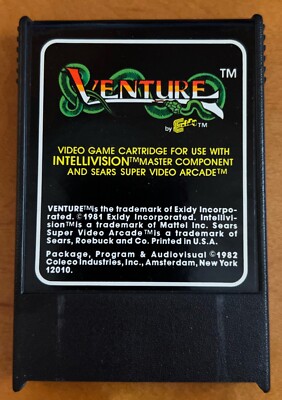 Venture from Coleco for Intellivision - cartridge only | eBay