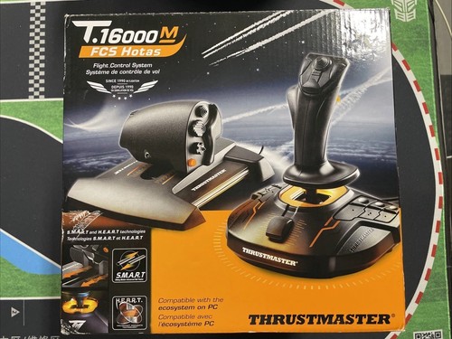 Thrustmaster T.16000M FCS Hotas Flight Stick & Throttle For Windows PC ...