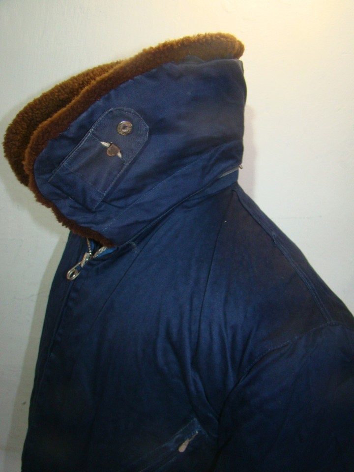 RARESz.52-5 SOVIET PILOTS AIR FORCE INTERCEPTOR BOMBER FUR-COAT jacket ...