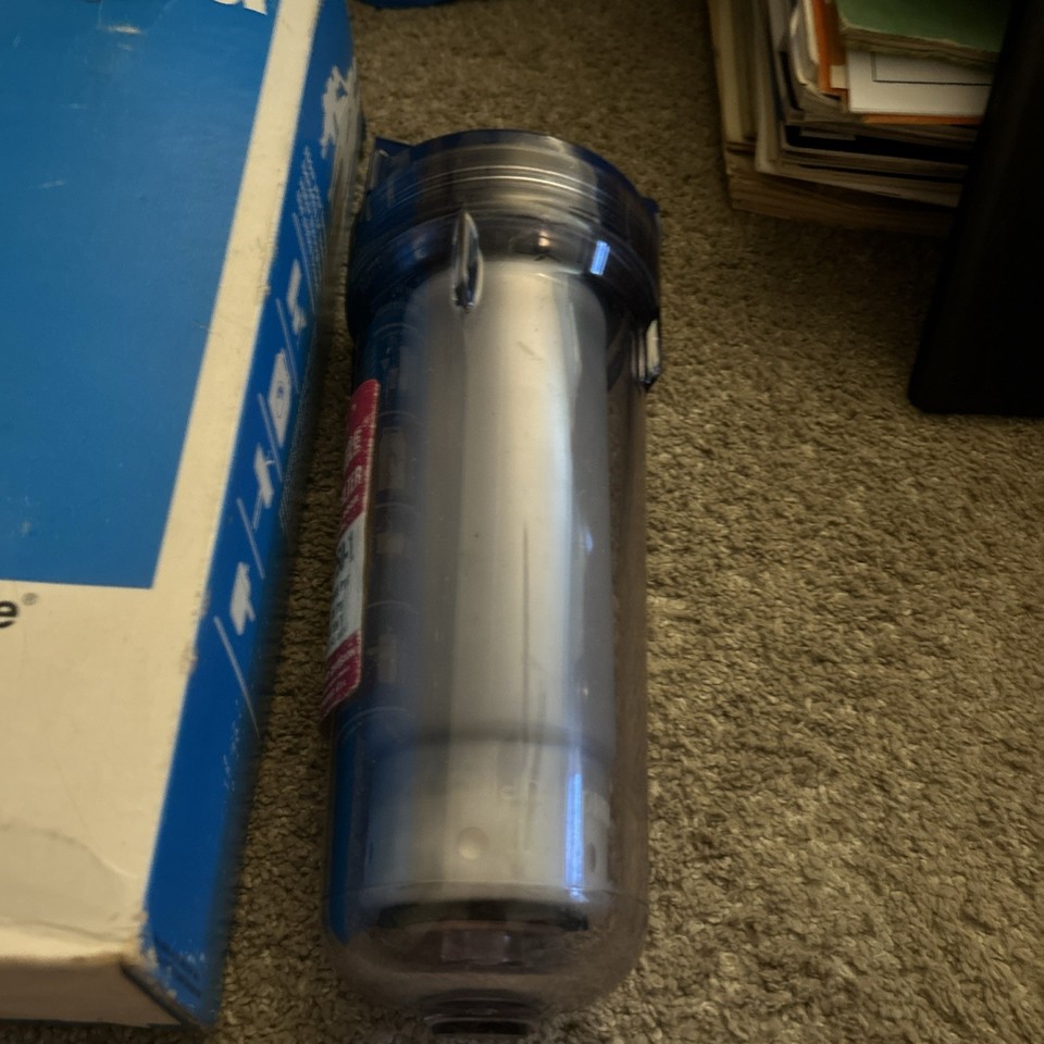 3M AP101T Whole House Transparent Water Filter Housing, Ideal for 1-2 ...