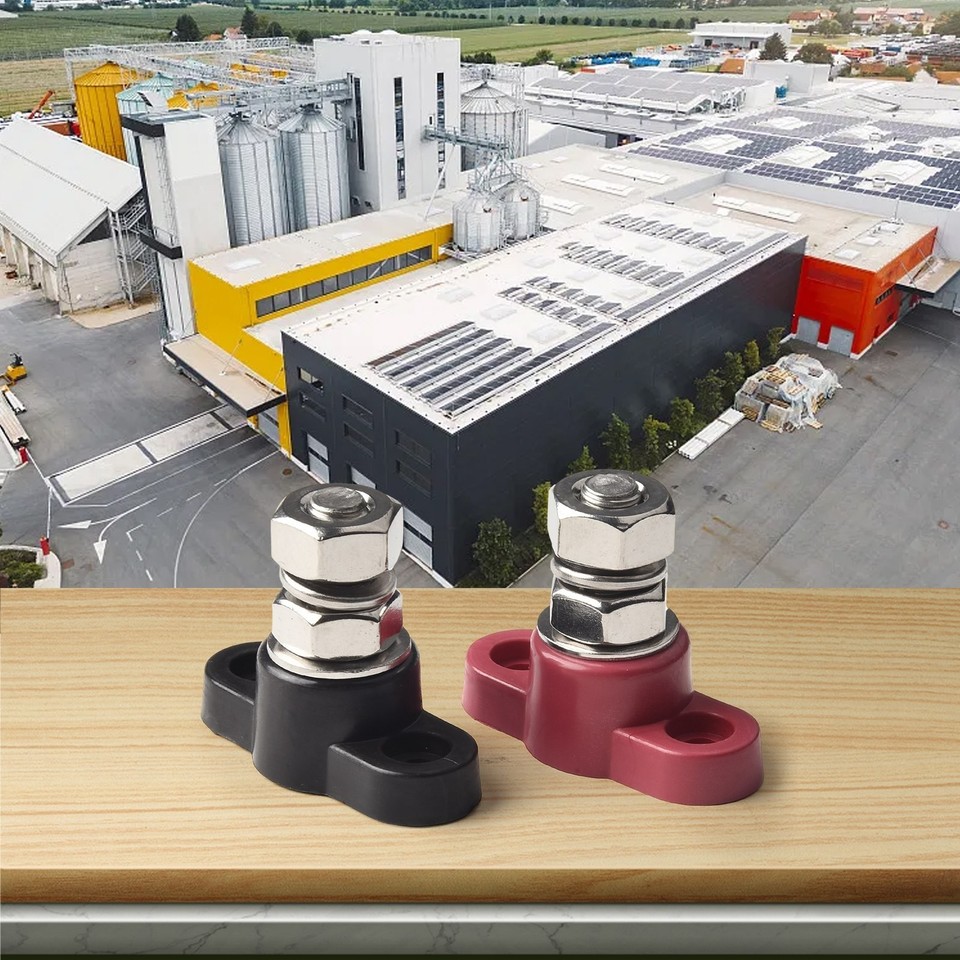 Heavy Duty 12V Single Stud Bus Bar for Positive & Negative Battery ...