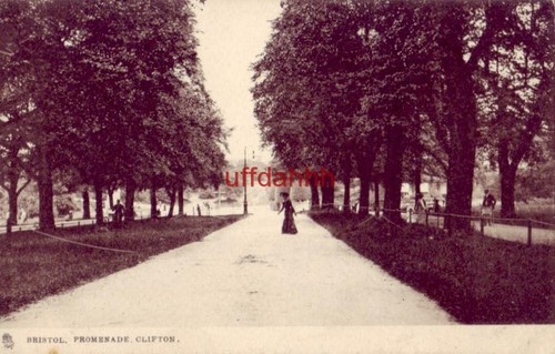 BRISTOL PROMENADE CLIFTON ENGLAND 1905 Tuck's Town and City Series 2011 ...