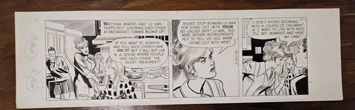Alex Kotzky APT. 3G Original Newpaper Comic Strip Artwork 1973 Artist ...