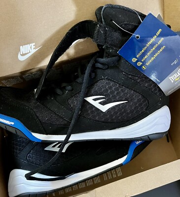 Everlast Elite High Top Boxing Or MMA Shoes - Black US Size 9 Michelin ...