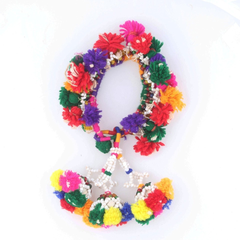 Beaded Banjara Armlet With Tassels Ethnic Tribal Belly Dance Costume ...