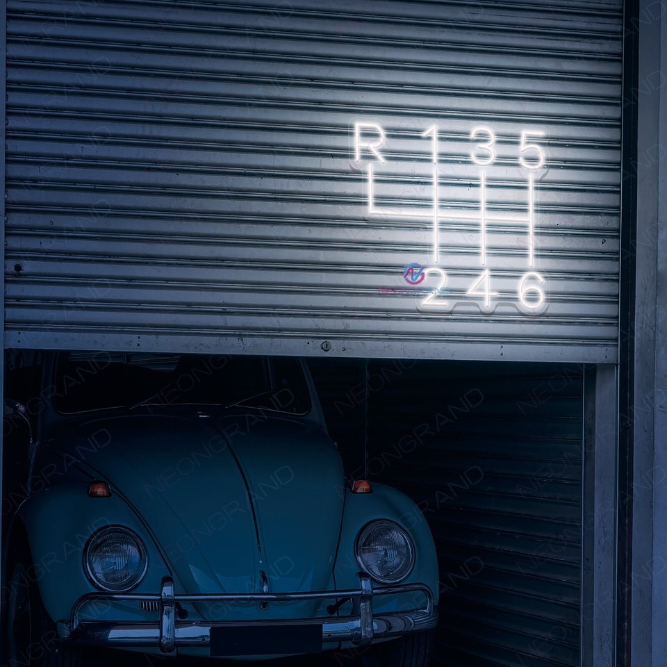 Car gearbox neon sign,Gearbox neon sign,Speed gear neon sign,Automotive ...