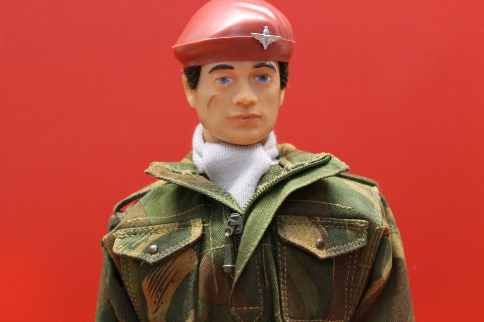 Vintage Action Man VAMAN ONE Para Regiment (Grey Scarf ONLY) | eBay UK