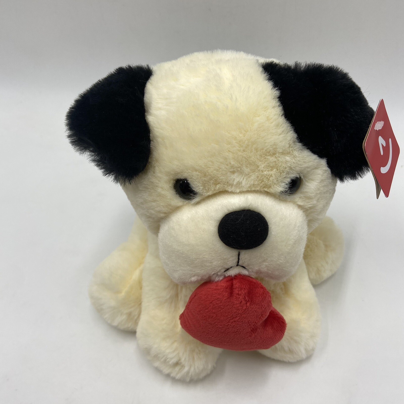 Valentine Dog Plush Aurora Puppy Snuggles Bulldog 2021 w/Tag White. | eBay