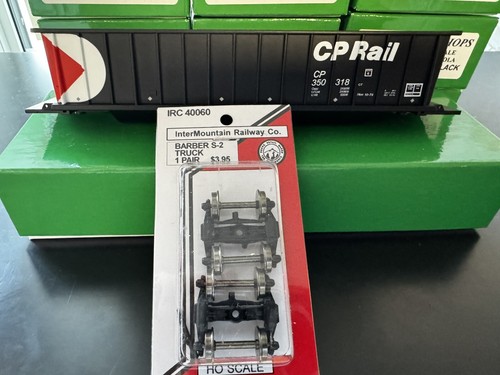 Pacific Rail Shops Ho Scale Rotary Dump Gondola Canadian Pacific Rail ...