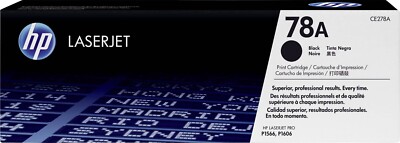 HP 78A Black Original Toner Cartridge CF278A - NEW | eBay