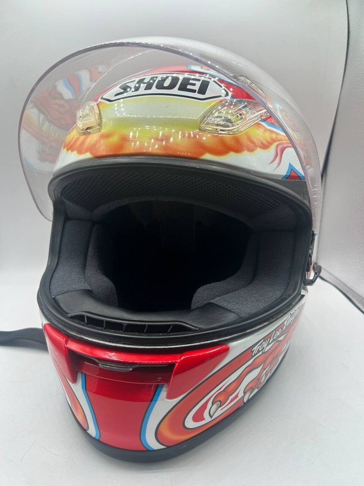 Shoei RF1000 XS TROY LEE DESIGNS Motorcycle Helmet Dragon Graphics Few ...