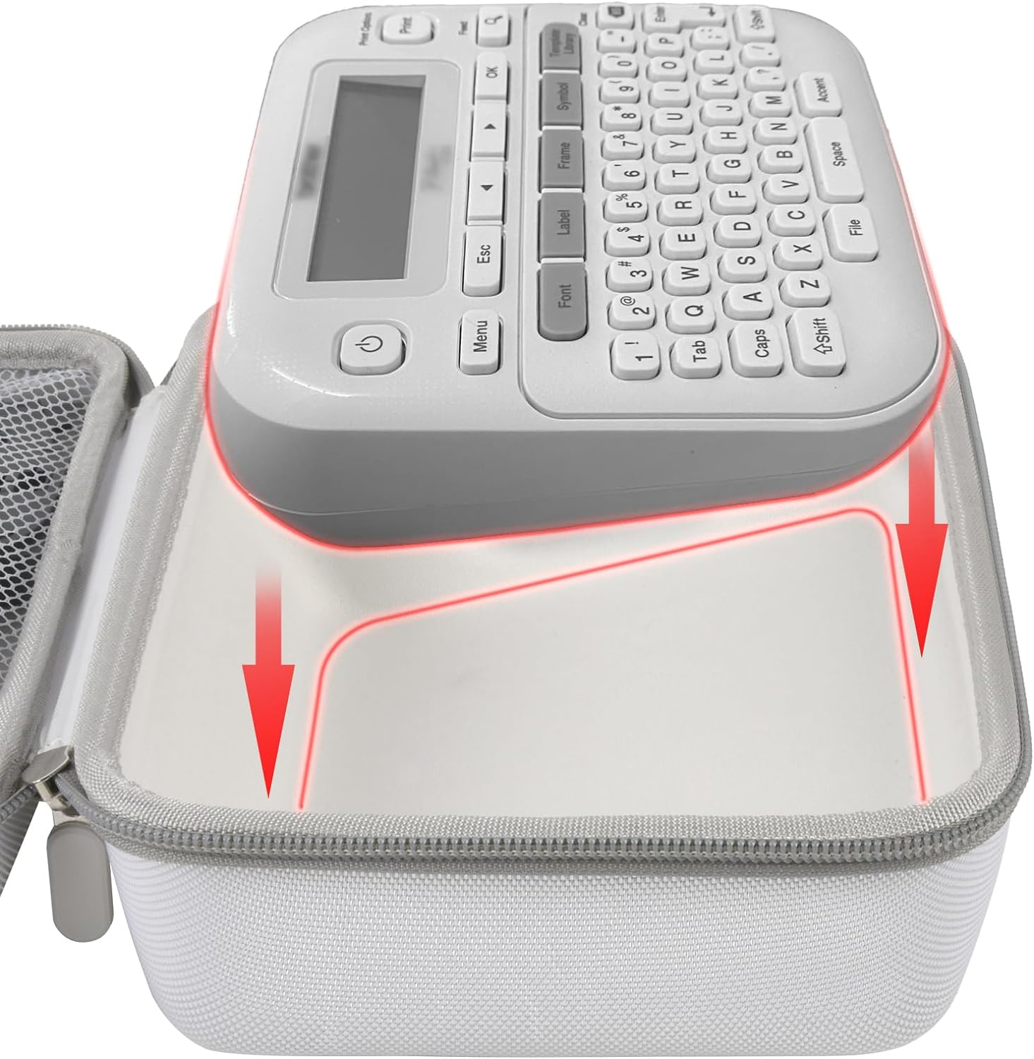 Case Compatible with Brother P-Touch PTD220 210 Home/Office Everyday ...