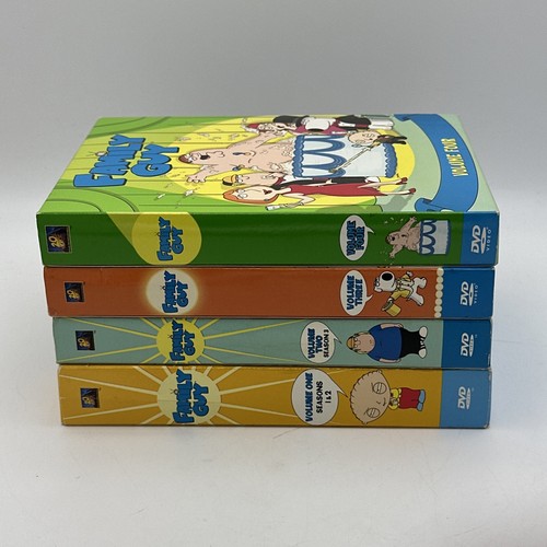 Family Guy: Volumes 1-4 Seasons DVD Box Set Lot Tested Works | eBay