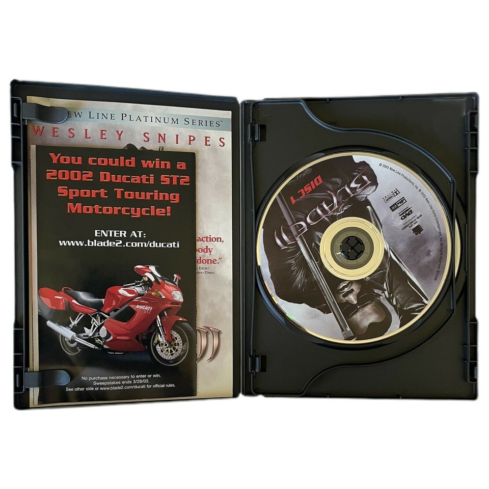 Blade II (DVD, 2002) 794043555428| eBay