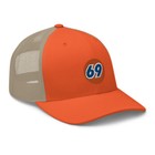 76 Oil Gas Station Parody 69 Official Fuel Racing Trucker Cap | eBay