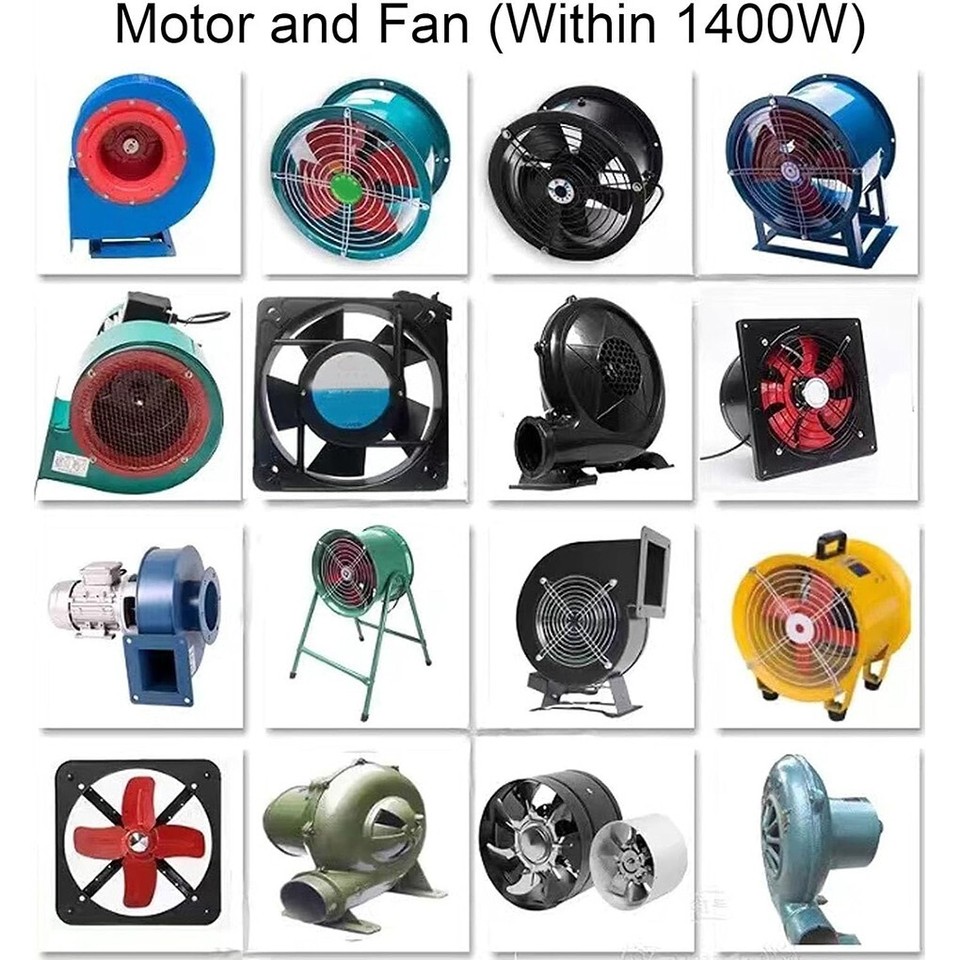 AC 220V-240V Motor Speed Controller Switch Real-time Voltage Display UK ...