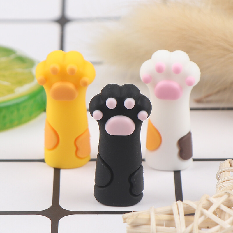 Cute Silicone Nipper Cover Sleeve Nail Cuticle Scissors Dead Skin ...