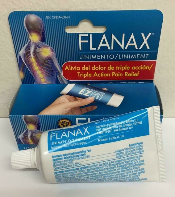 Flanax Pain Relief Liniment Ointment 2 Oz 12 for sale online | eBay