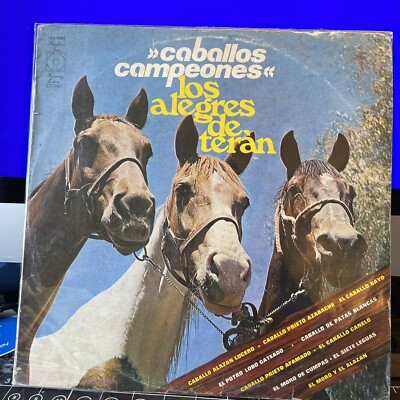 LOS ALEGRES DE TERAN / CABALLOS CAMPEONES / vinyl record 33 | eBay