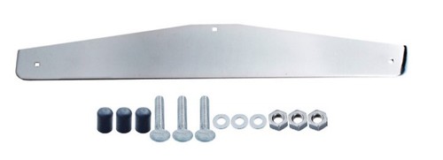 24" Stainless Steel Mud Flap Weights Pair Weight w/Backing Plate ...