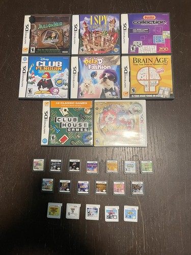 Nintendo DS & 3DS HUGE Games Lot (26 Games) | eBay