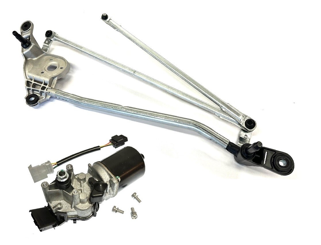 Fits Dacia Sandero 2012- Front Windscreen Wiper linkage + Motor AMS ...