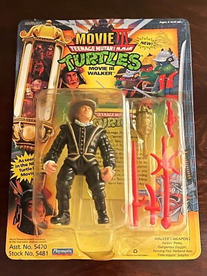 TMNT Movie III Walker Turtles Figure 1992 #5470 - UnPunched Playmates ...