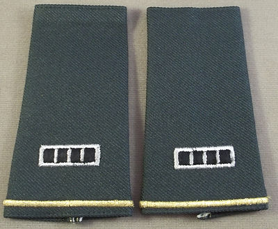 US Army Shoulder Marks - Epaulets - Warrant Officer 4 - CWO4 Large Size ...