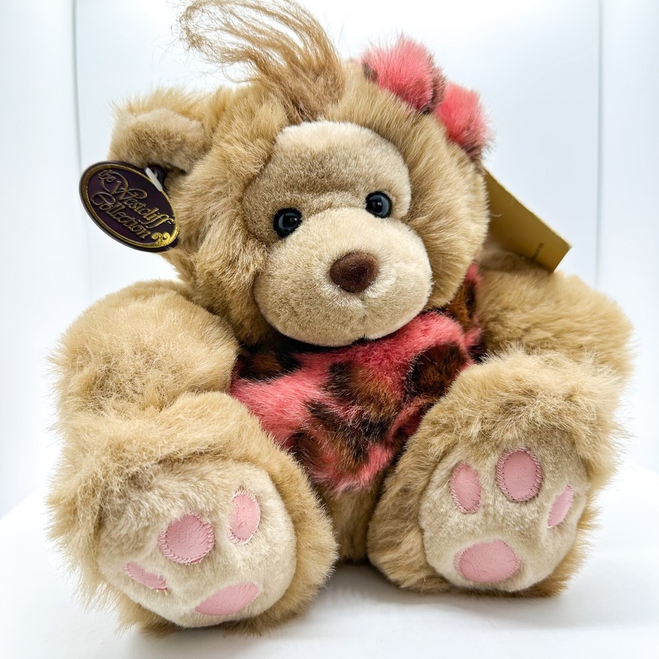 Vintage Westcliff Ltd The Forebear Family Cave Bear Stuffed Animal ...