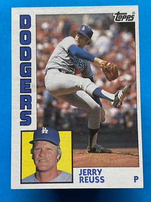 1984 Topps Jerry Reuss #170 Los Angeles Dodgers | eBay