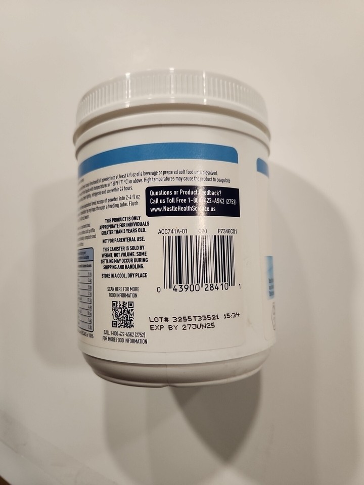 Nestlé Beneprotein Instant Protein Powder, 8 oz - Unflavored (Expires ...