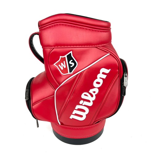 Wilson Staff Golf Den Caddy All Red Excellent Condition 20” | eBay
