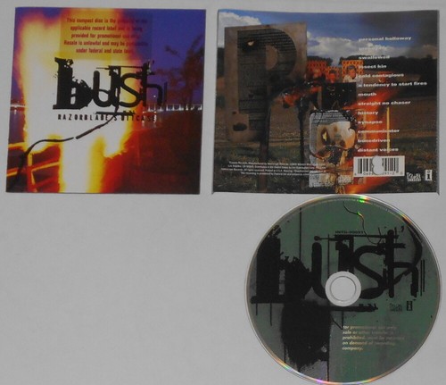 Bush - Razorblade Suitcase - U.S promo label cd | eBay
