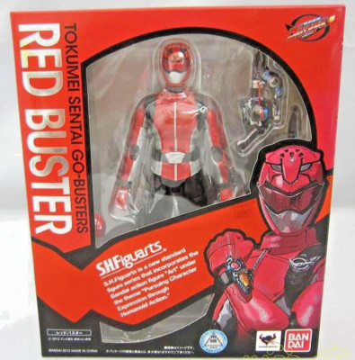 S.H.Figuarts Power Rangers Super Sentai Beast Morpher Go Buster Red ...