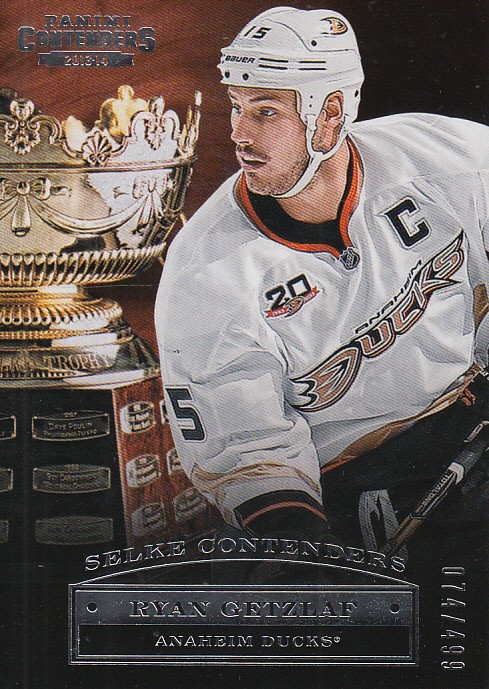 Ryan Getzlaf 2013 Contenders #1 Selke Contenders Patch Autographs /25 Price Guide - Sports Card ...
