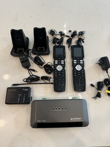 Universal URC MX990 Remote WHOLE SET UP RF Base Station 2 Remotes. | eBay