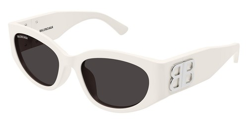Balenciaga BB0324SK Sunglasses Women White 55mm New 100% Authentic | eBay