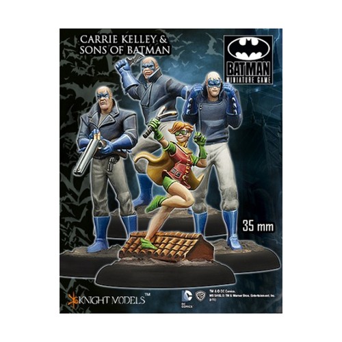 Knight Models Batman Mini Game 35mm Carrie Kelly w/Sons of Batman Pack ...