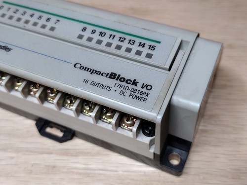 Allen Bradley 1791D-0B16PX SER. D REV. A01 Compact Block I/O Fast ...