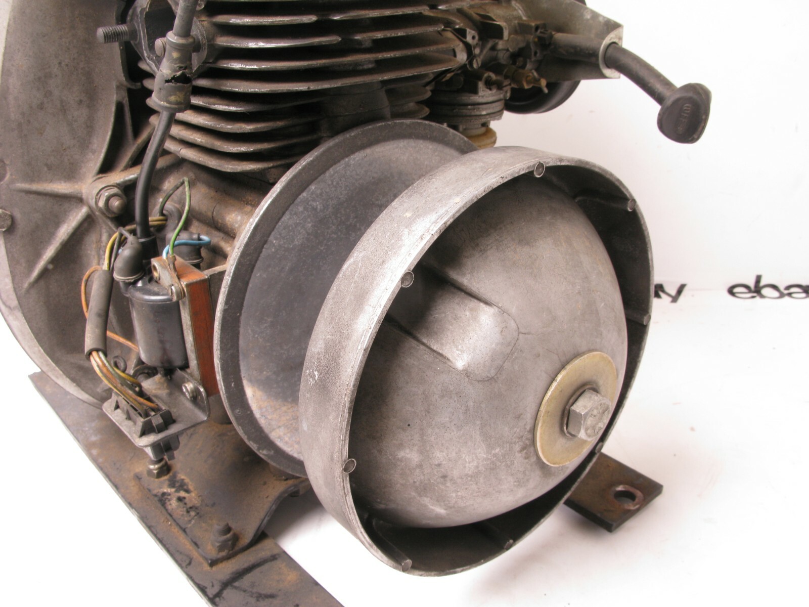 RUNNING Rotax Type 247 Single Cylinder Engine Motor Skidoo Elan ...